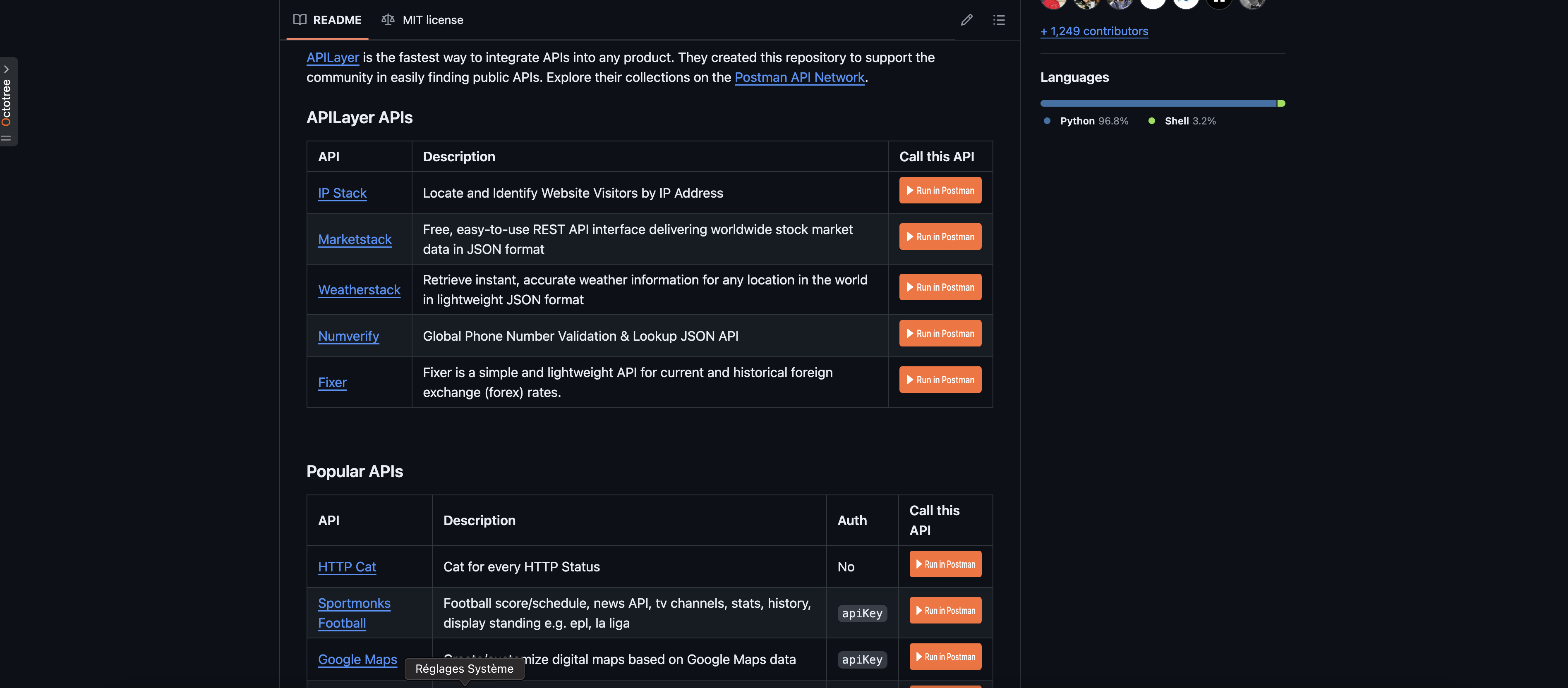 Free apis - Ultimate Dev Tools